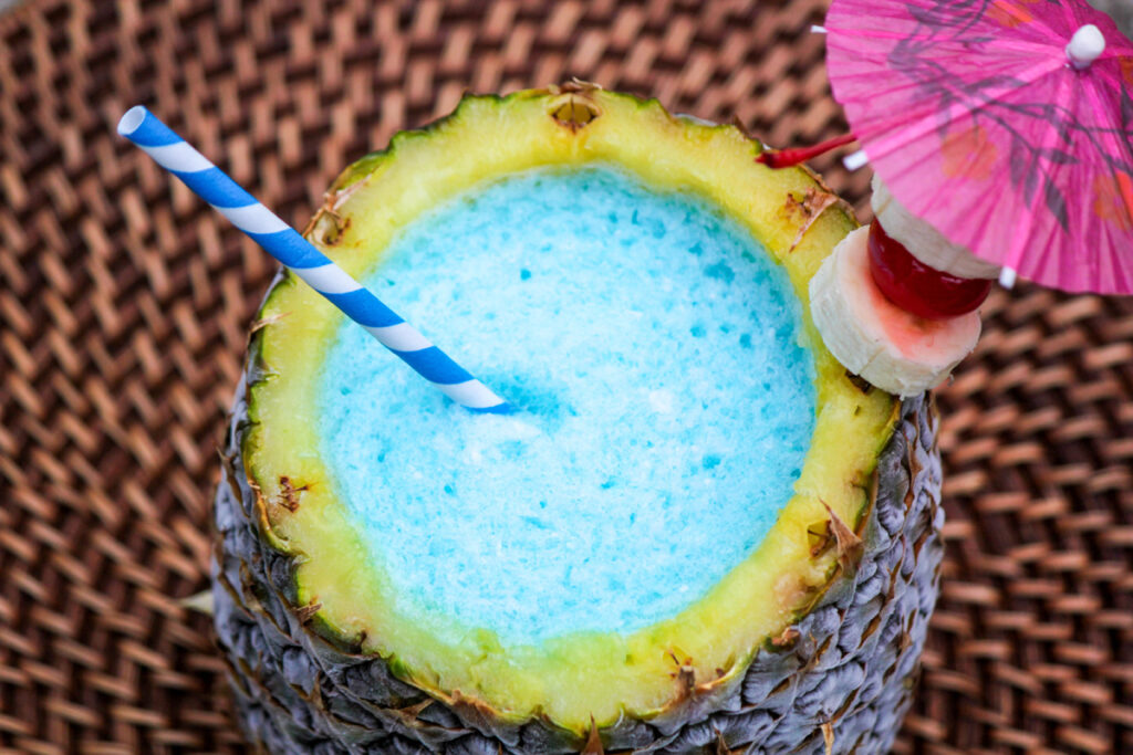 Umbrella Drink: Twisted Blue Hawaiian Smoothie – Daily Dish Recipes