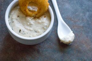 Garlic Parmesan Herb Dip | Creamy and Full of Flavor