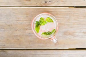 Coconut Rhubarb Basil Cocktail – Daily Dish Recipes