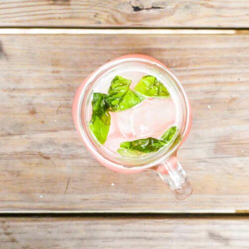 Coconut Rhubarb Basil Cocktail – Daily Dish Recipes