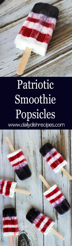 Patriotic Smoothie Popsicles – Daily Dish Recipes