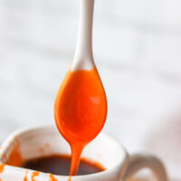 Candy Corn Simple Syrup