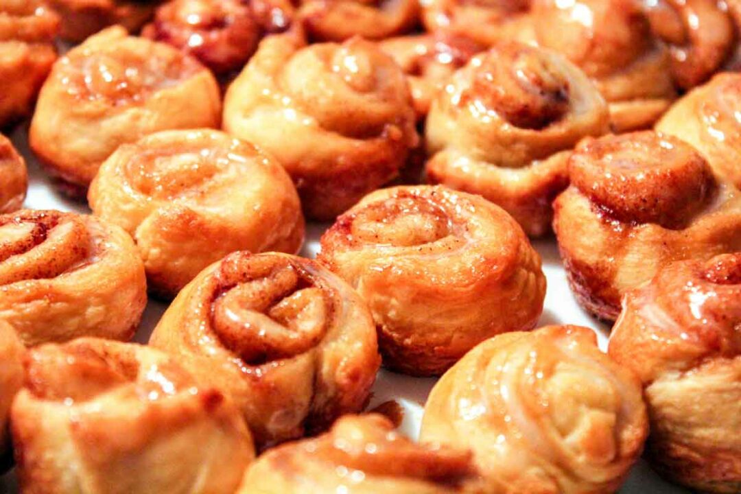Semi Homemade Mini Cinnabon Recipe - EASY and delicious!