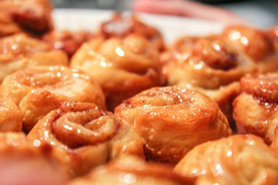 Semi Homemade Mini Cinnabon Recipe - EASY and delicious!