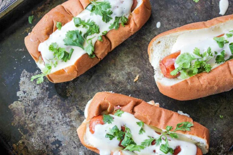 Queso Kielbasa Dogs | Fun for Summer BBQs | Kick Up a Classic Hot Dog